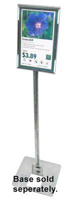 11"x7" Stake Sign Holders 30" Stake for Garden Centers