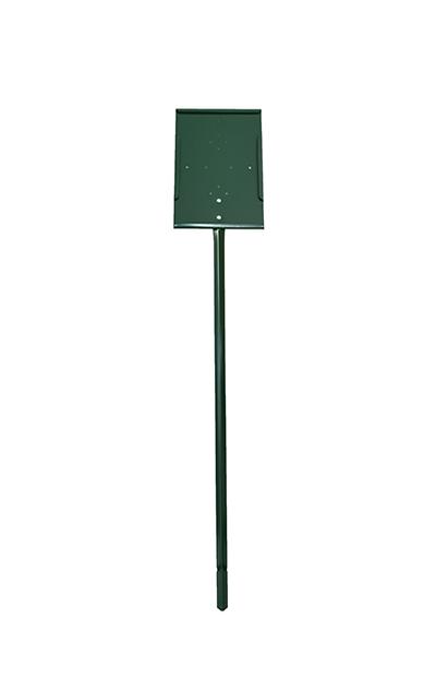 7"x11" Green Stake Sign Holders 30" Stake for Garden Centers