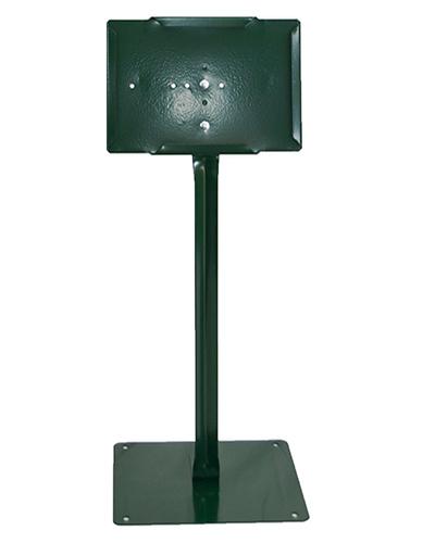 7"x5" Green Sign Holders 12" Stem w/Baseplate for Garden Centers