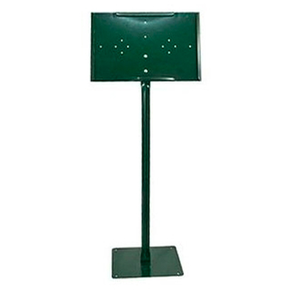 11"x7" Green Sign Holders 18" Stem w/Baseplate for Garden Centers